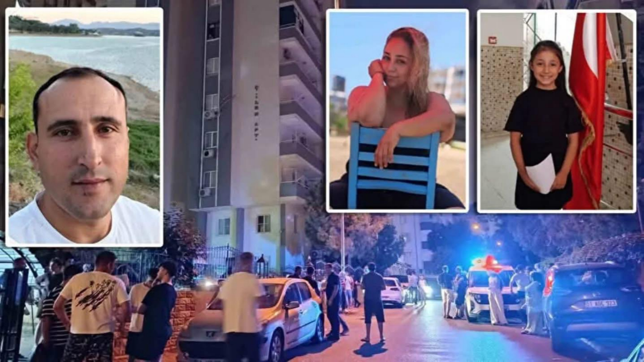 Ermenekli İnfaz Koruma Memuru cinnet geçirdi. Eşi ve kızını öldürdükten ...